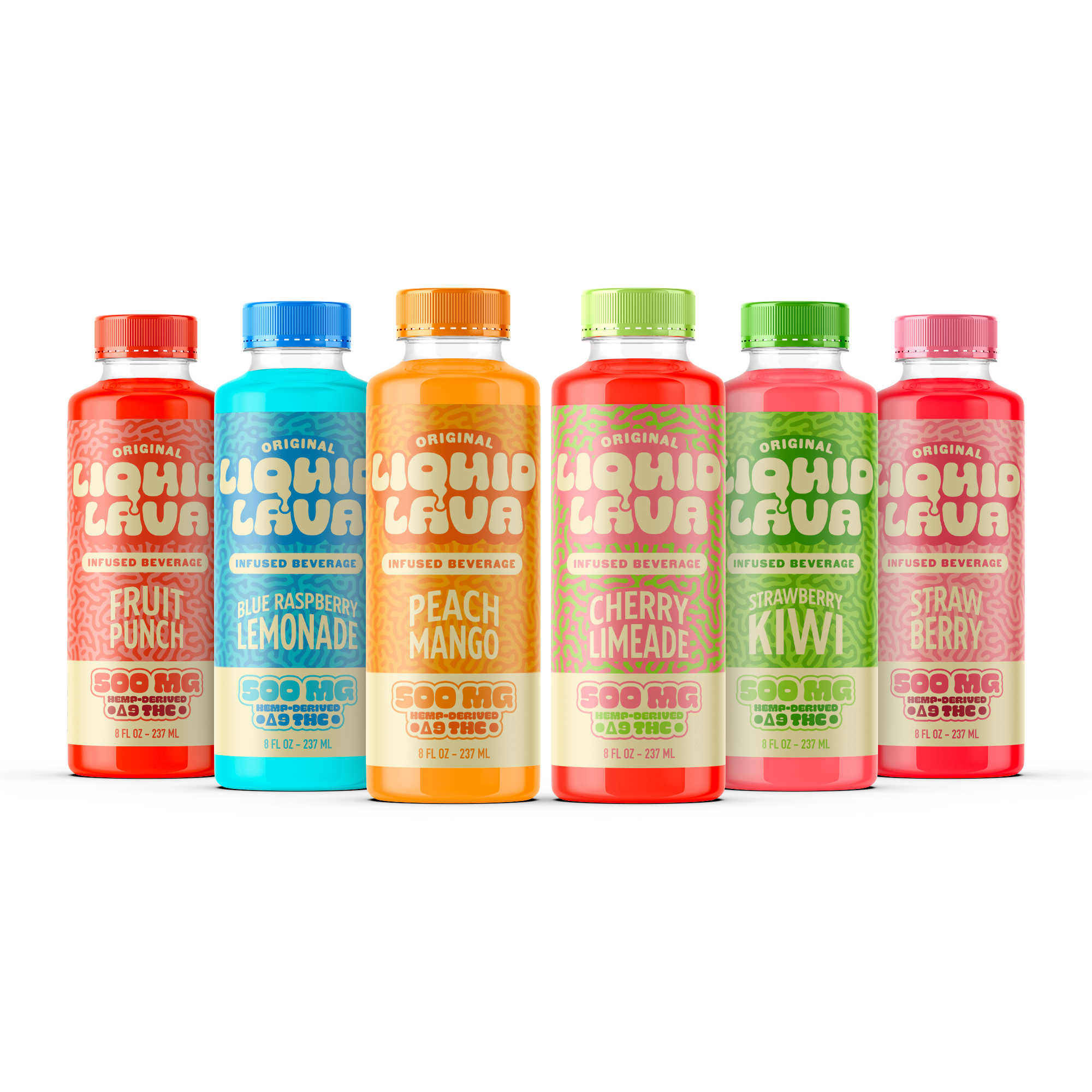 Liquid Lava 8oz Bottle Infused Beverage